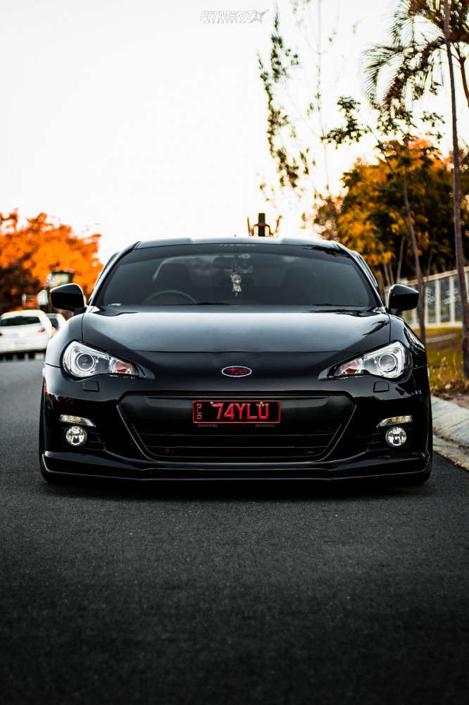 2012 Subaru BRZ Base with 18x9.5 ESR Sr06 and Radar 245x40 on Coilovers ...