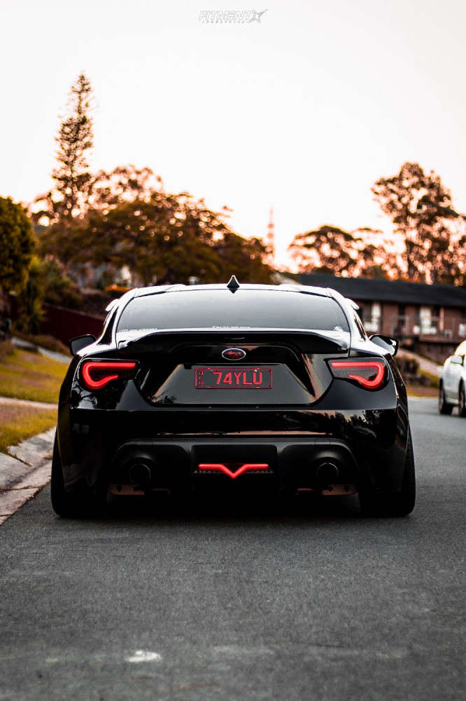 2012 Subaru BRZ Base with 18x9.5 ESR Sr06 and Radar 245x40 on Coilovers ...