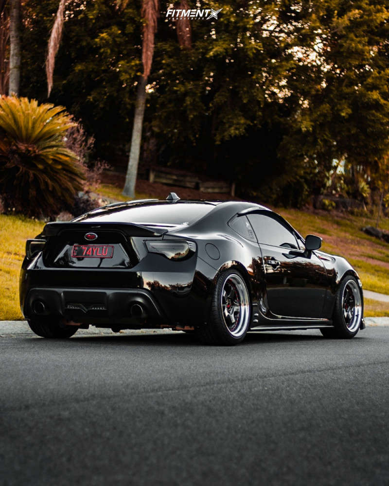 2012 Subaru BRZ Base with 18x9.5 ESR Sr06 and Radar 245x40 on Coilovers ...