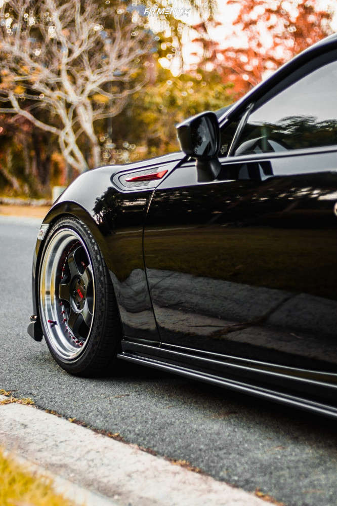 2012 Subaru BRZ Base with 18x9.5 ESR Sr06 and Radar 245x40 on Coilovers ...