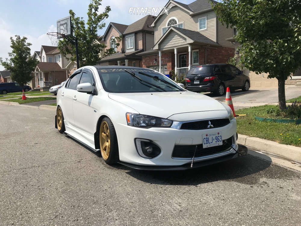 2017 Mitsubishi Lancer SE Limited Edition with 18x8.5 Fast Wheels ...