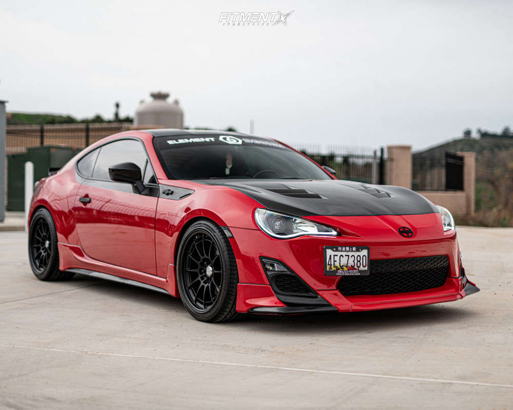 2016 Scion FR-S Base with 18x9.5 Enkei Nt03 and Hankook 255x35 on ...