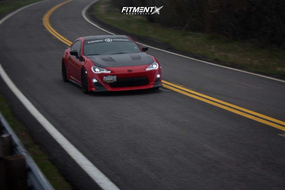2016 Scion FR-S Base with 18x9.5 Enkei Nt03 and Hankook 255x35 on ...