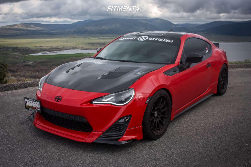 2016 Scion FR-S Base with 18x9.5 Enkei Nt03 and Hankook 255x35 on ...