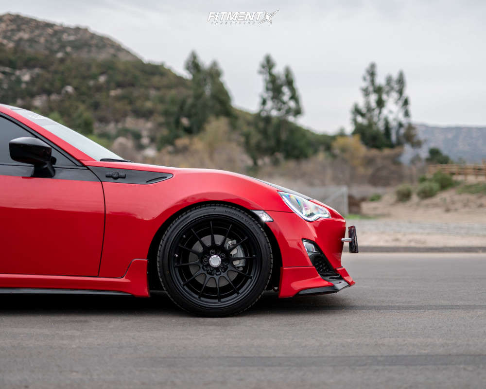 2016 Scion FR-S Base with 18x9.5 Enkei Nt03 and Hankook 255x35 on ...