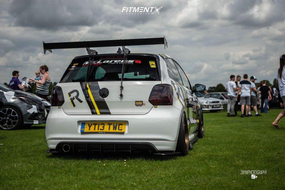 2013 Volkswagen Polo Base with 16x8 Autostrada Modena and Yokohama ...