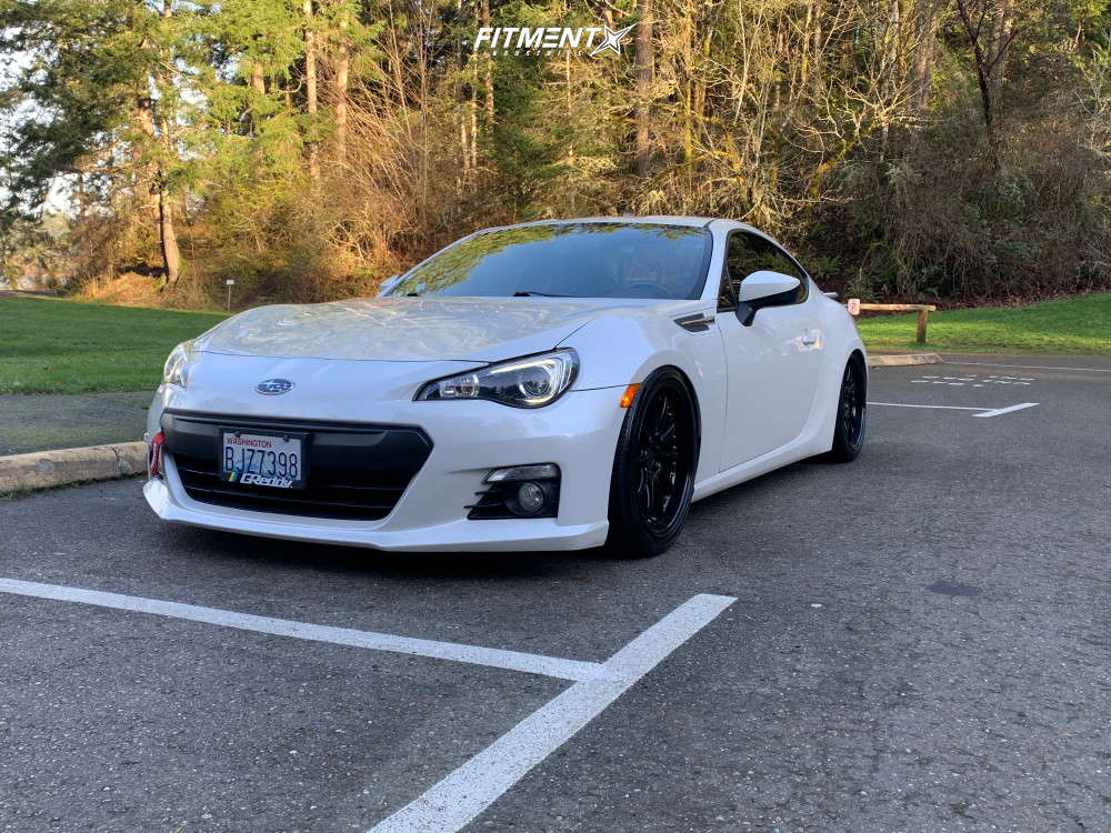 2013 Subaru BRZ Limited with 18x8.5 Aodhan Ds07 and Toyo Tires 225x35 on Air Suspension | 972946 ...