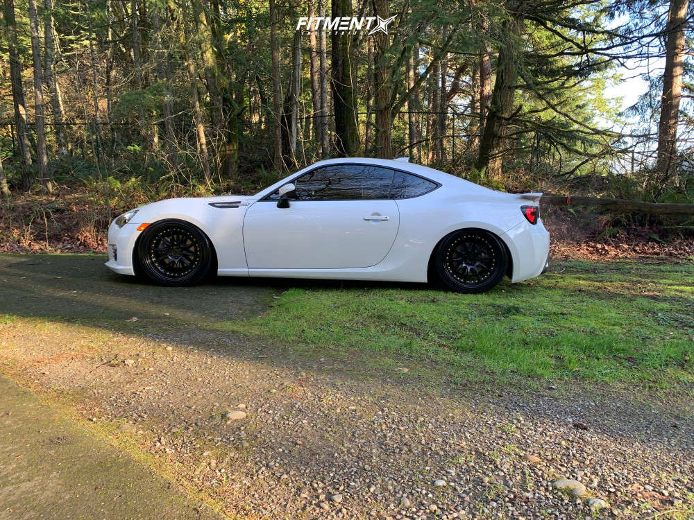 2013 Subaru BRZ Limited with 18x8.5 Aodhan Ds07 and Toyo Tires 225x35 on Air Suspension | 972946 ...