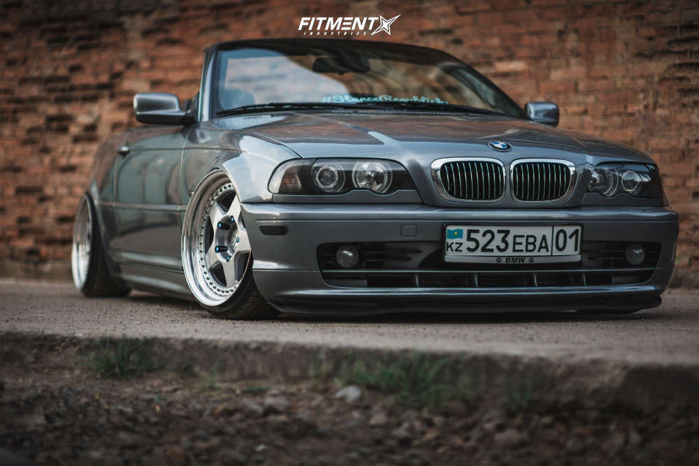 2001 BMW 325Ci Base with 18x9.5 Rays Engineering Epsilon Raguna Zzyzx ...