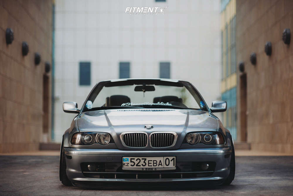 2001 BMW 325Ci Base with 18x9.5 Rays Engineering Epsilon Raguna Zzyzx ...