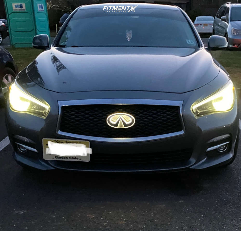 2016 INFINITI Q50 Premium with 18x9.5 Aodhan DS02 and Firestone 275x40 ...