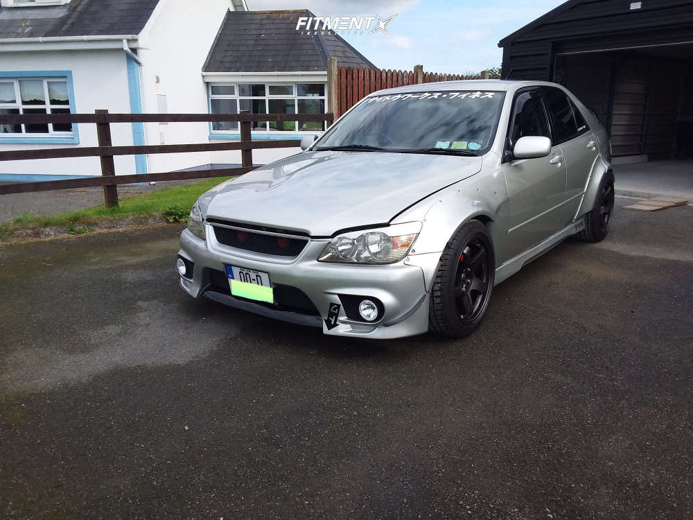 2000 Lexus IS300 Base with 17x9 Rota Gtr and Michelin 245x45 on ...