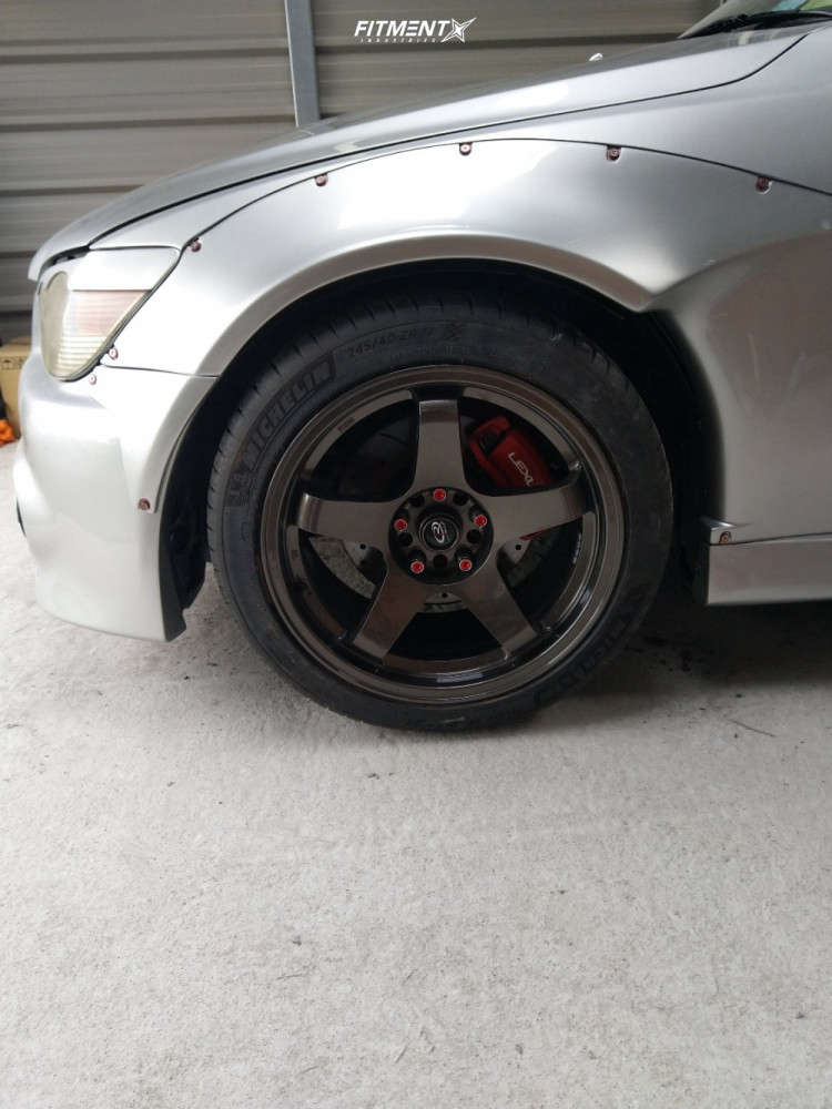 2000 Lexus IS300 Base with 17x9 Rota Gtr and Michelin 245x45 on ...