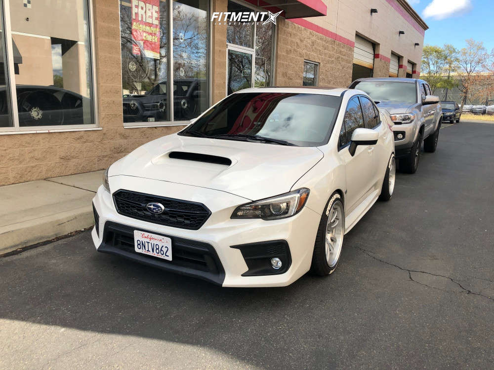 2018 Subaru WRX Limited with 18x9.5 Aodhan DS02 and Delinte 245x40 on ...