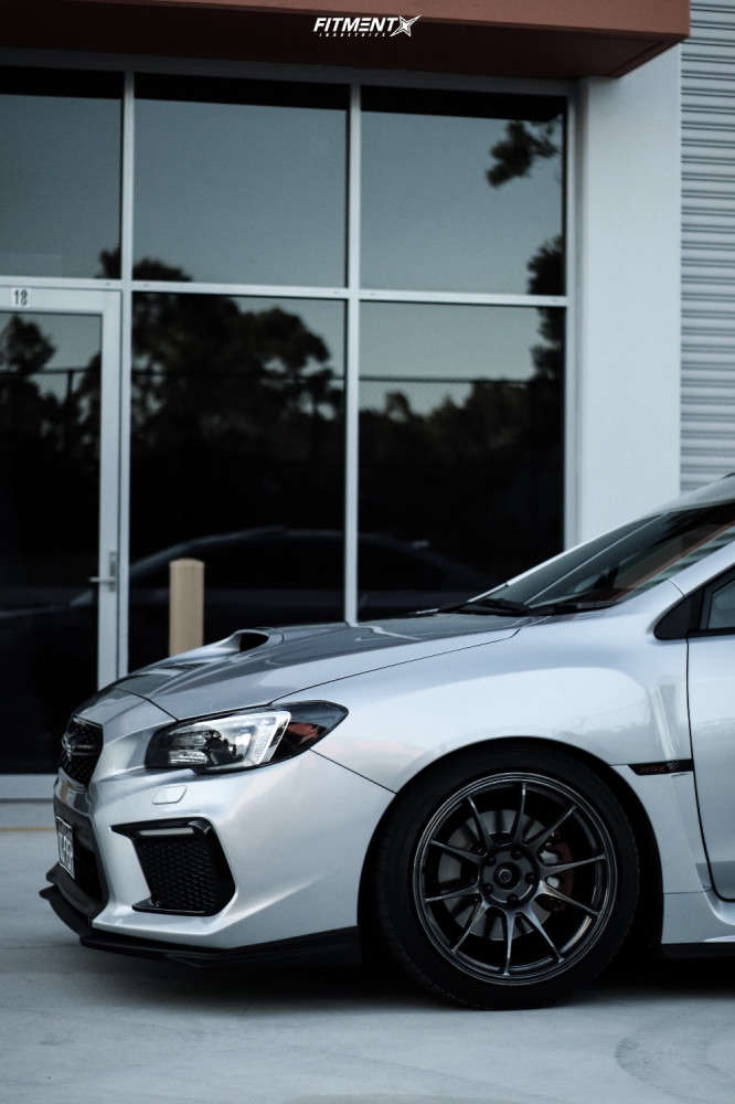 2018 Subaru WRX Premium with 18x9.5 Rota Titan and Dunlop 245x40 on ...