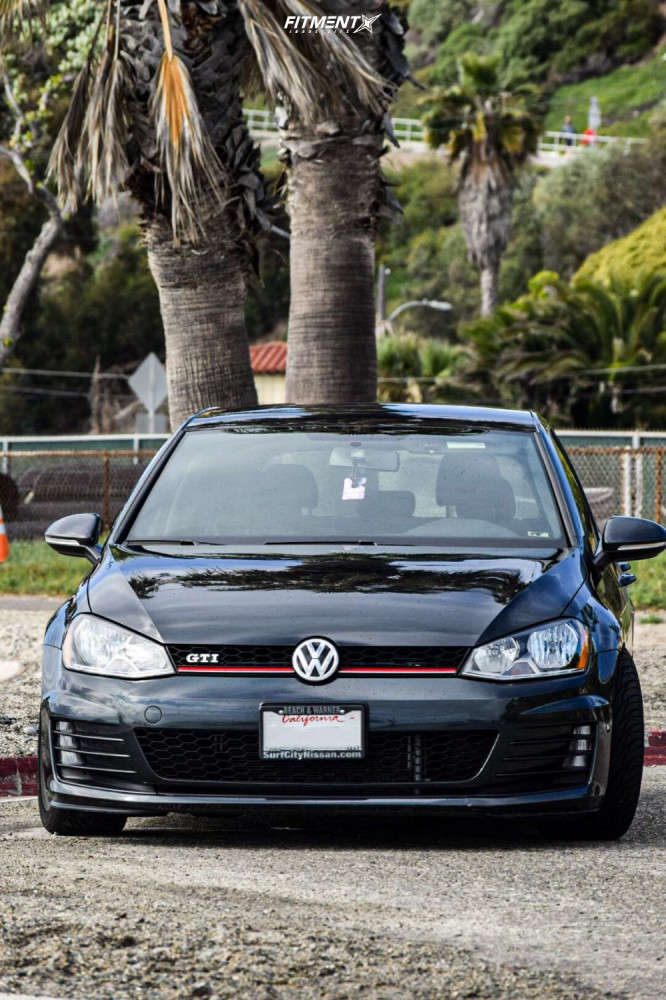 2017 Volkswagen GTI S with 17x8 Konig Ultraform and Federal 235x40 on ...