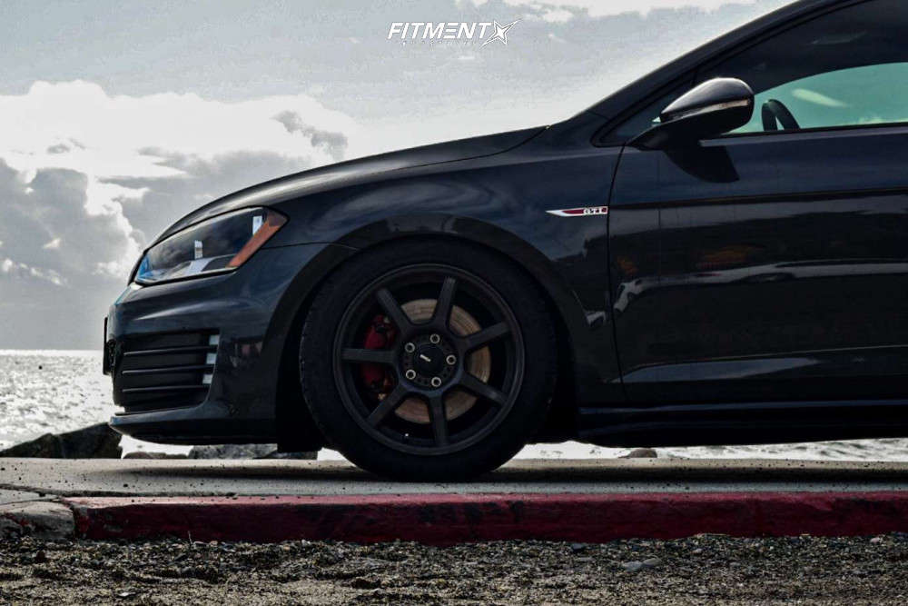 2017 Volkswagen GTI S with 17x8 Konig Ultraform and Federal 235x40 on ...
