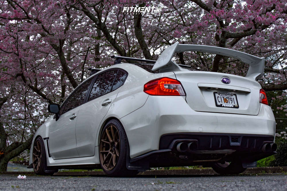 2018 Subaru WRX Limited with 18x9.5 Enkei Tsv and Continental 245x40 on ...