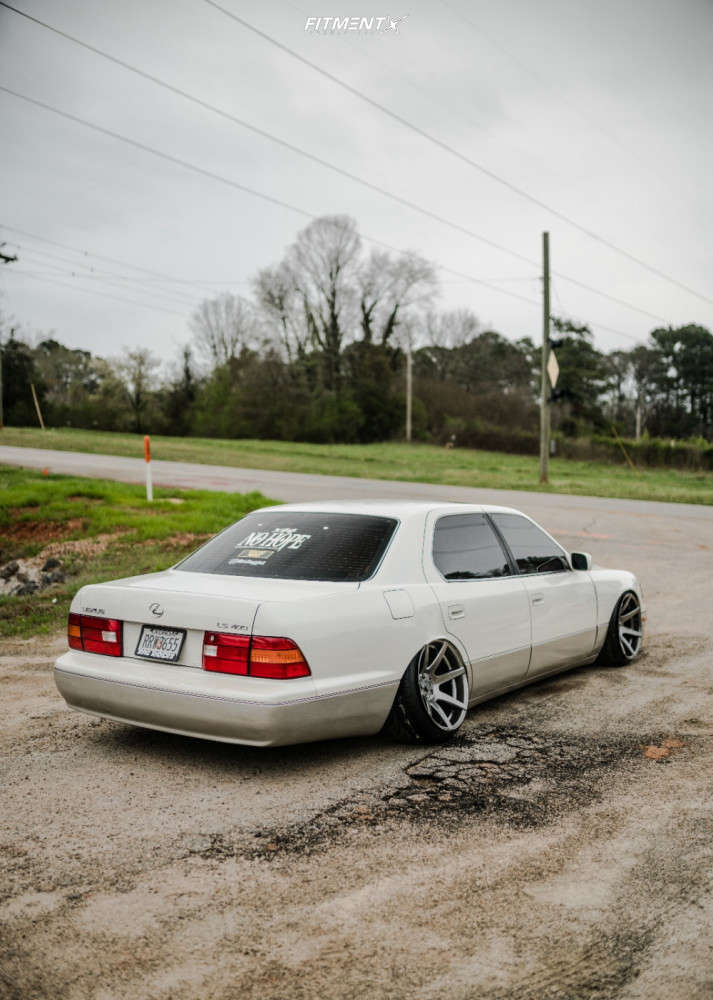 1999 Lexus LS400 Base with 18x10.5 7Twenty Style 55 and Federal 225x35 ...