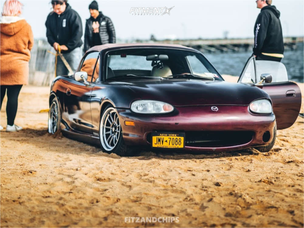 2000 Mazda Miata Base with 15x8 Cosmis Racing XT-206R and Toyo Tires ...