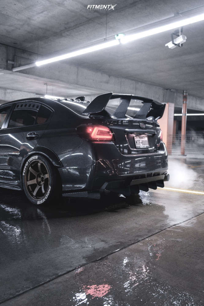 2017 Subaru WRX STI Base with 18x11 Volk Te37 Saga and Toyo Tires ...