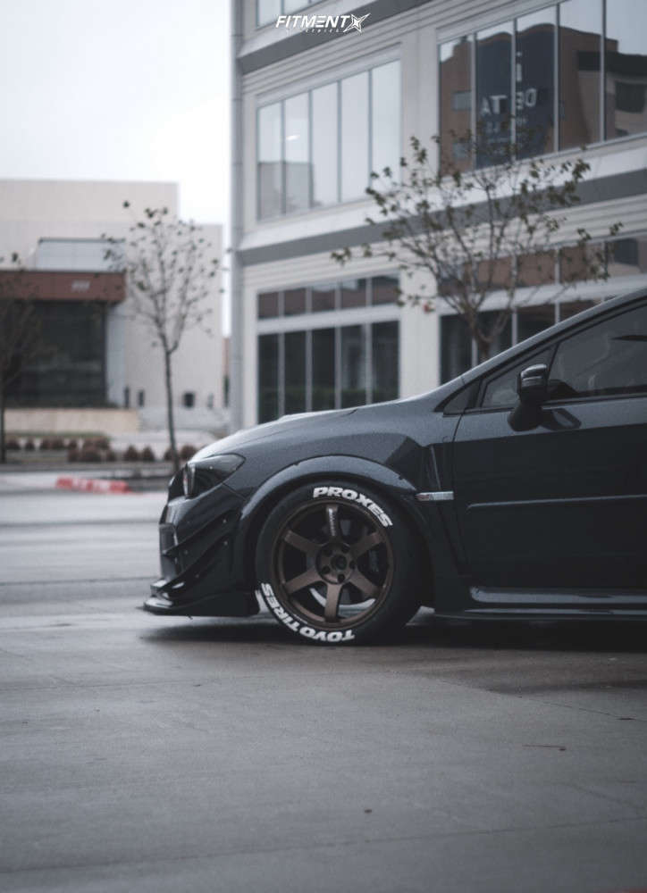 2017 Subaru WRX STI Base with 18x11 Volk Te37 Saga and Toyo Tires ...