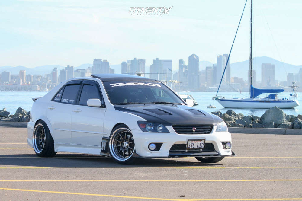 2003 Lexus IS300 Base with 18x10 SSR Sp3 and Firestone 225x40 on ...
