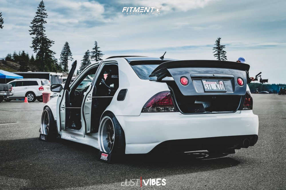 2003 Lexus IS300 Base with 18x10 SSR Sp3 and Firestone 225x40 on ...