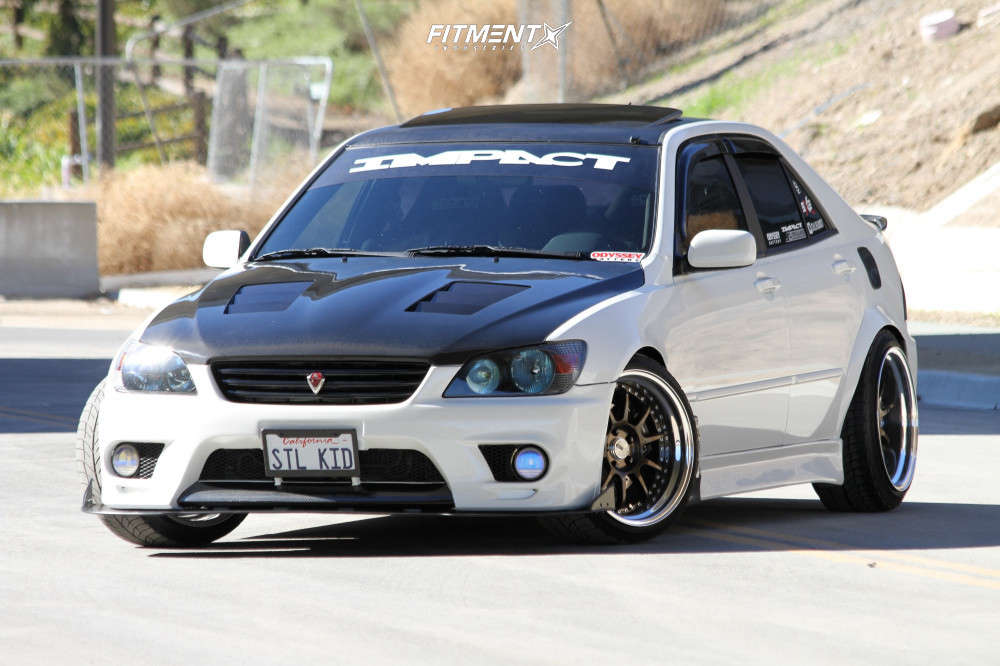 2003 Lexus IS300 Base with 18x10 SSR Sp3 and Firestone 225x40 on ...