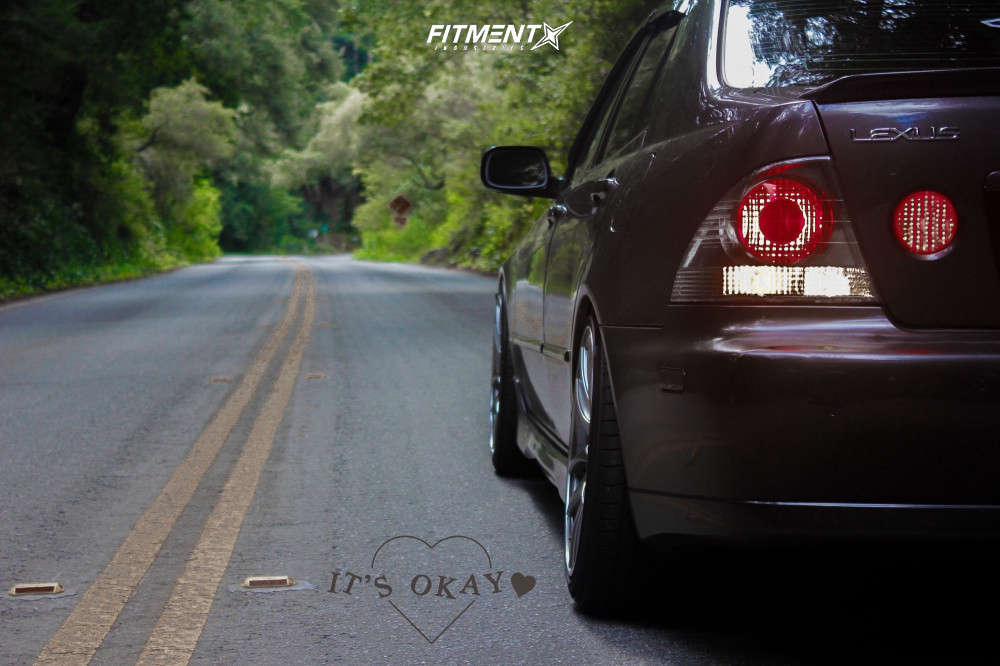 2002 Lexus IS300 E-Shift 4dr Sedan (3.0L 6cyl 5A) with 18x8.5 AVID1 ...