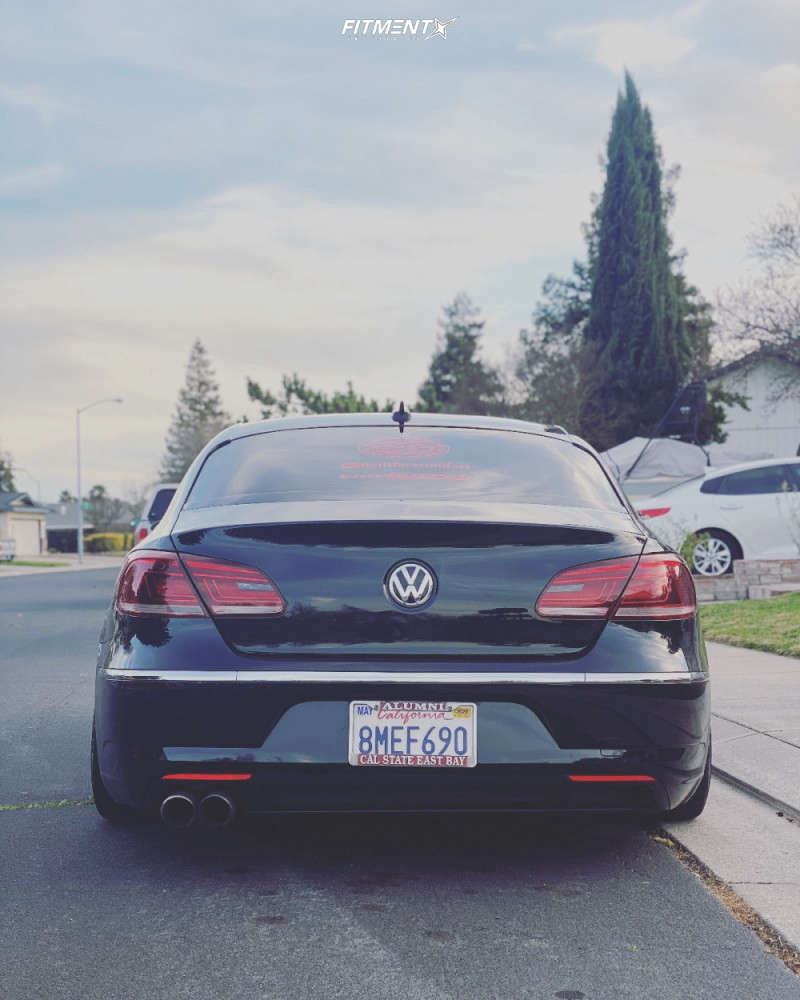 2013 Volkswagen CC Sport Plus with 18x9.5 JNC Jnc010 and Kumho 225x40 ...