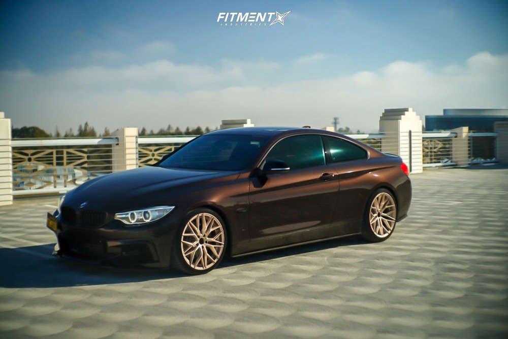 2015 BMW 435i Base with 19x8.5 305 Forged FT107 and Michelin 235x35 on ...