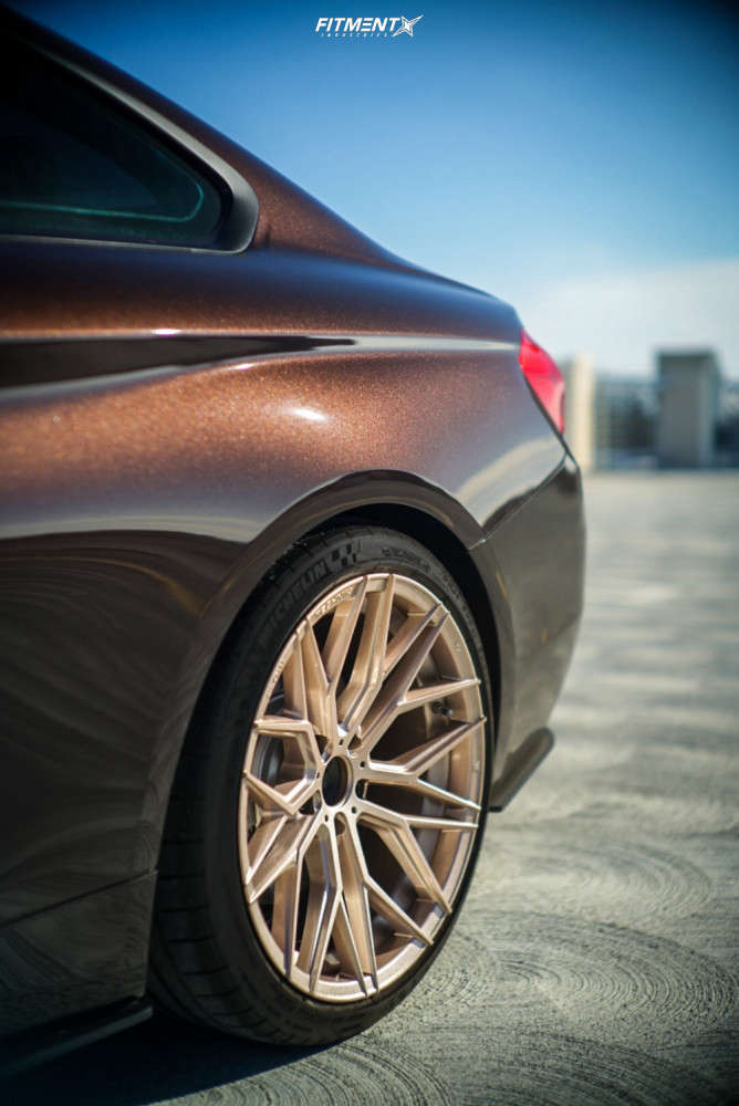 2015 BMW 435i Base with 19x8.5 305 Forged FT107 and Michelin 235x35 on ...