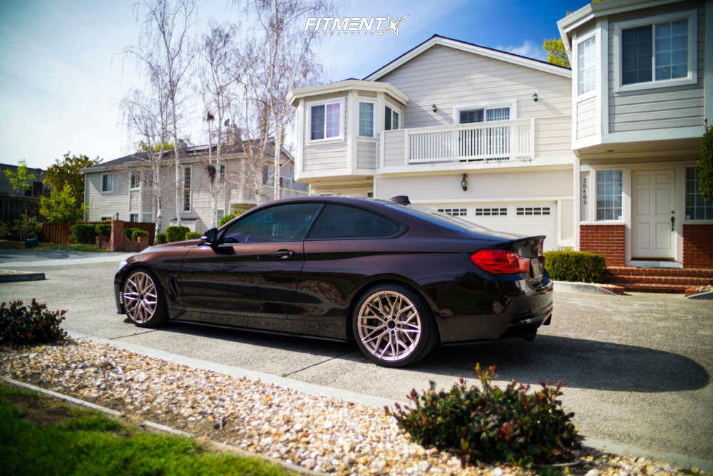 2015 BMW 435i Base with 19x8.5 305 Forged FT107 and Michelin 235x35 on ...