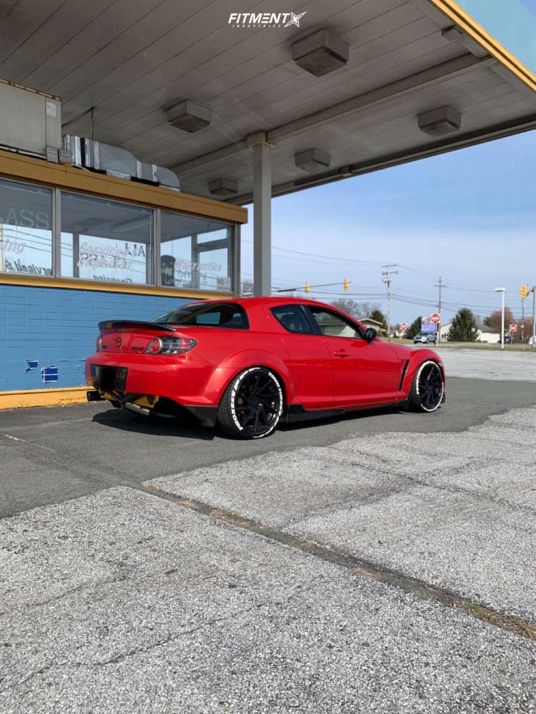2004 Mazda RX-8 GT with 18x8.5 F1R F29 and Toyo Tires 225x40 on ...