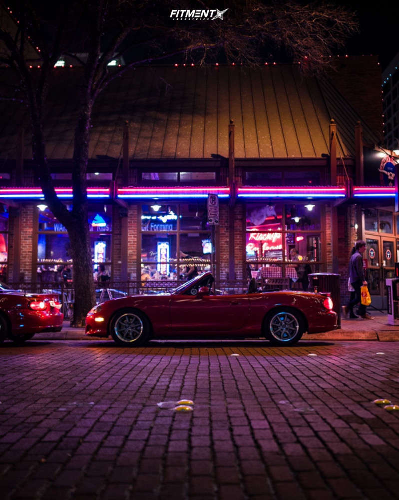 2004 Mazda Miata Mazdaspeed with 15x7.5 Watanabe Rs and Yokohama 205x50 ...