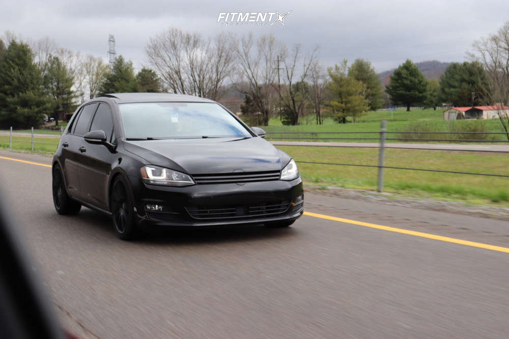 2015 Volkswagen Golf TDI SEL with 19x8.5 Neuspeed Rse102 and Nitto ...