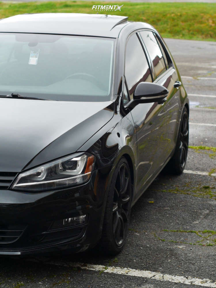 2015 Volkswagen Golf TDI SEL with 19x8.5 Neuspeed Rse102 and Nitto ...