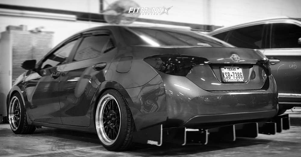 2018 Toyota Corolla LE with 18x9.5 XXR 531 and Milestar 225x40 on ...
