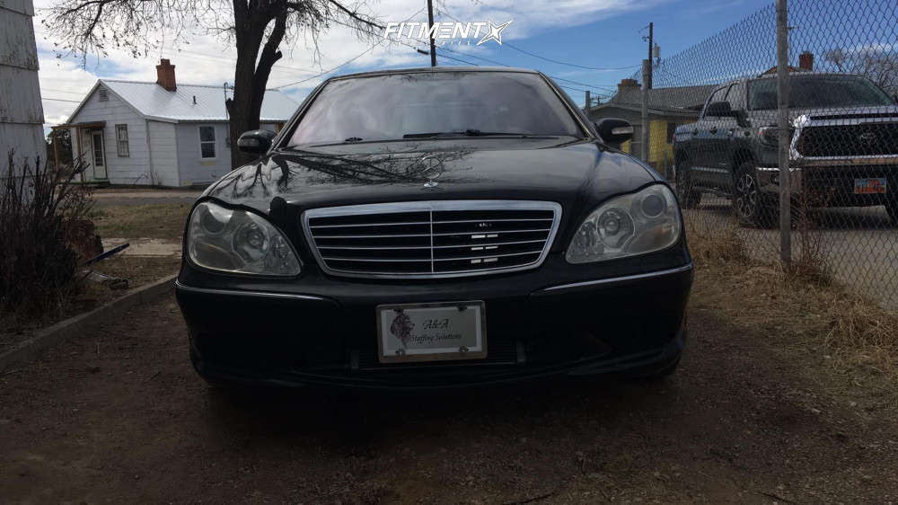 2006 Mercedes-Benz S55 AMG Base with 19x8.5 Forgestar F14 and Nitto ...