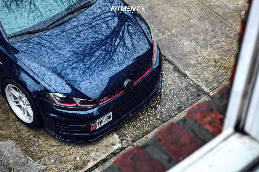 2016 Volkswagen GTI S with 18x9 Enkei RPF1 and Federal 245x40 on ...