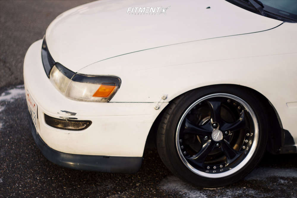 1996 Toyota Corolla DX with 15x7.5 Work VS KF and Toyo Tires 195x45 on Coilovers | 982697 ...