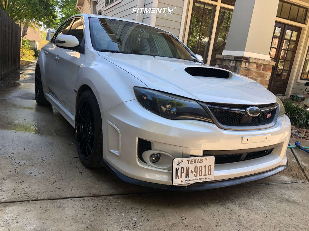 2011 Subaru WRX STI Base with 18x8.5 AVID1 AV20 and Michelin 245x40 on ...
