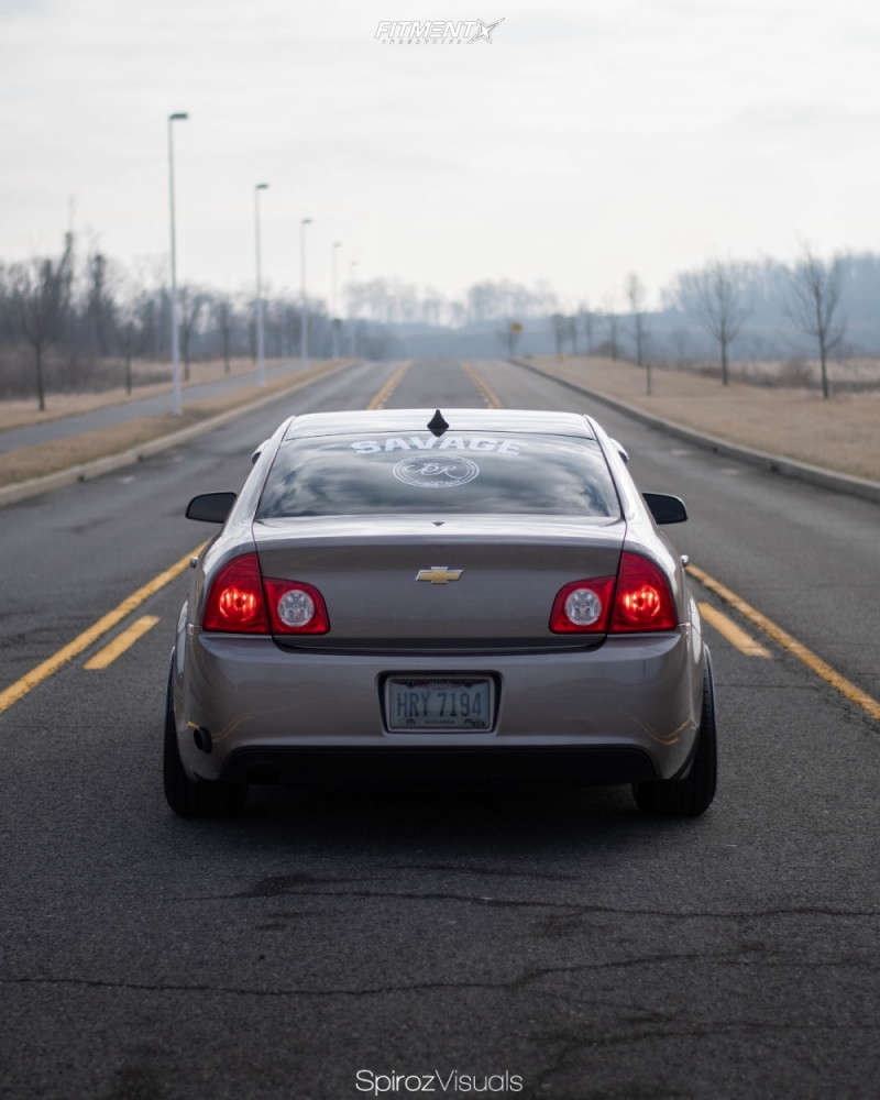 2012 Chevrolet Malibu LT with 19x8.5 Alzor 084 and Delinte 215x35 on ...