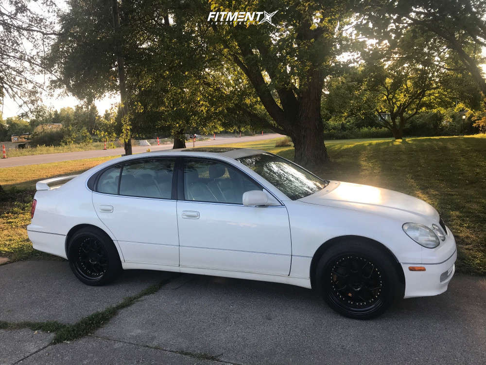 1999 Lexus GS300 Base with 19x10.5 Aodhan DS01 and Michelin 245x40 on ...