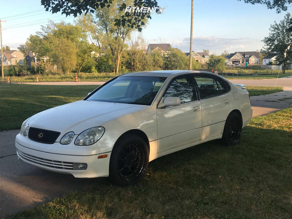 1999 Lexus GS300 Base with 19x10.5 Aodhan DS01 and Michelin 245x40 on ...