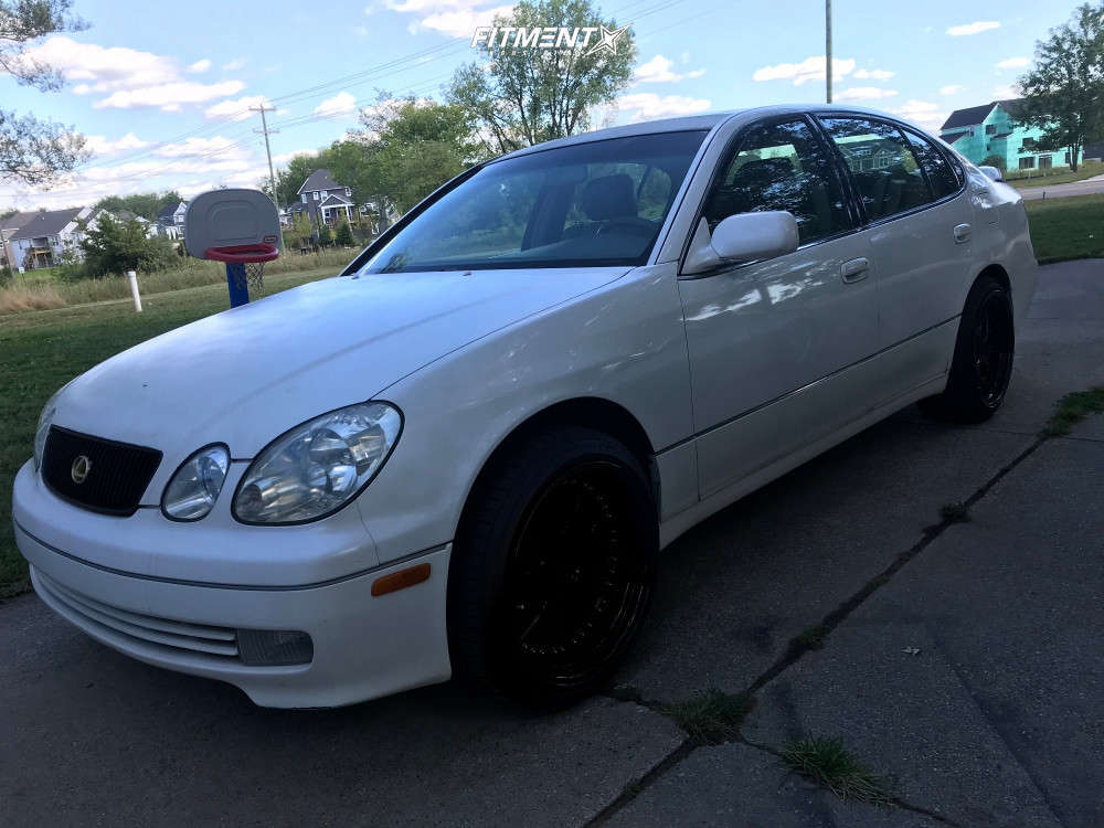 1999 Lexus GS300 Base with 19x10.5 Aodhan DS01 and Michelin 245x40 on ...