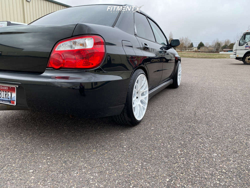 2004 Subaru WRX Base with 18x9.5 Work Emotion M8r and Toyo Tires 225x40 ...