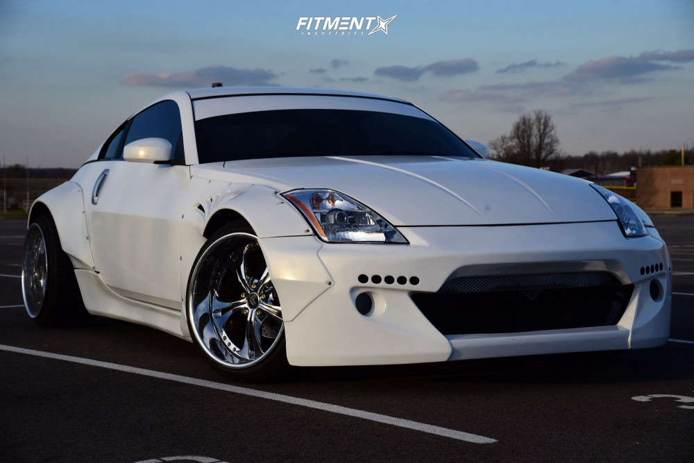 2003 Nissan 350Z Performance with 19x8 Weds Cerberus Ii and Achilles ...