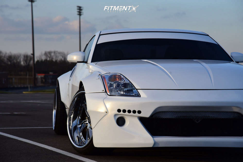 2003 Nissan 350Z Performance with 19x8 Weds Cerberus Ii and Achilles ...